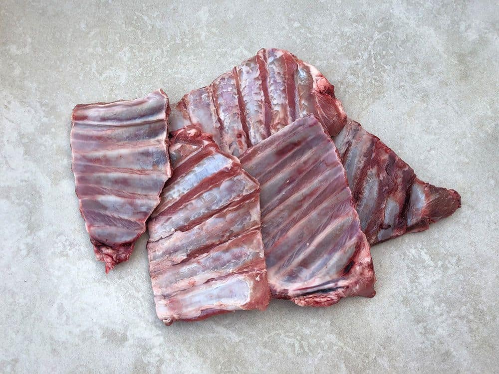 1kg of Lamb Ribs – Raw Essex