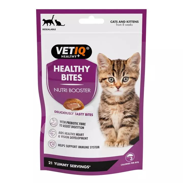 Vet IQ Healthy Bites Nutri Booster for Kittens – Raw Essex